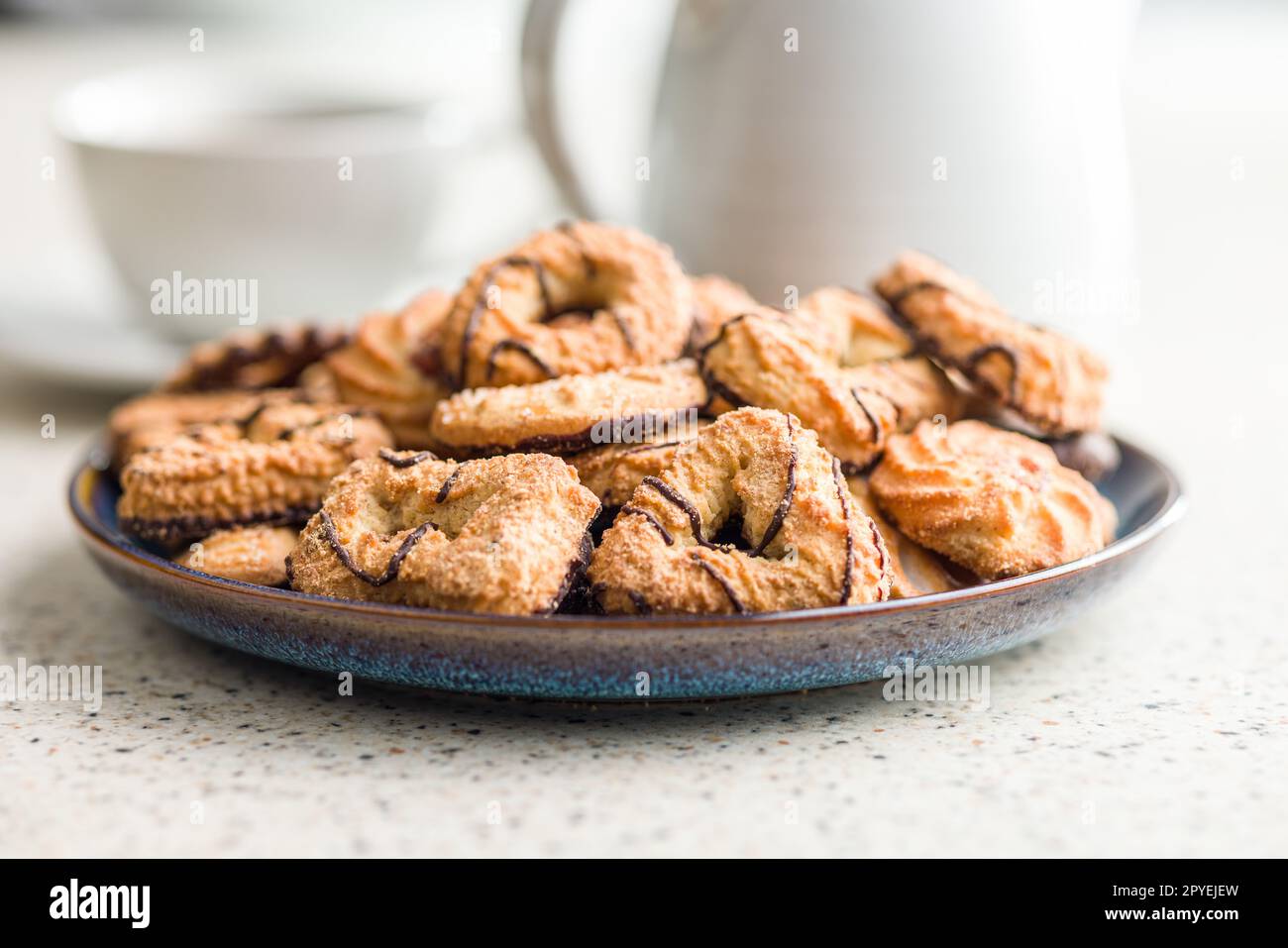 Various cookies sweet biscuits hi-res stock photography and images - Alamy