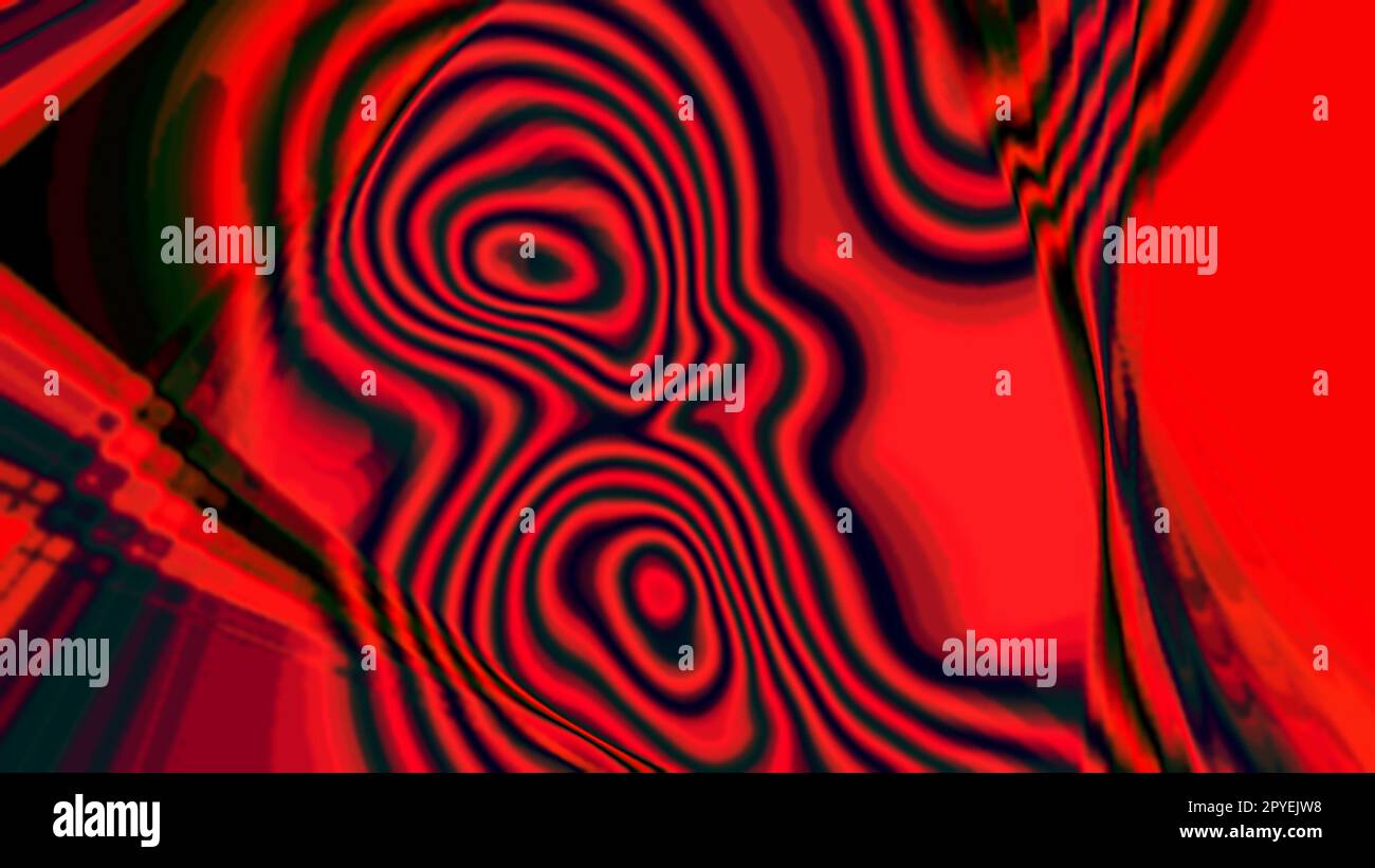 Red color topography optical background Stock Photo - Alamy