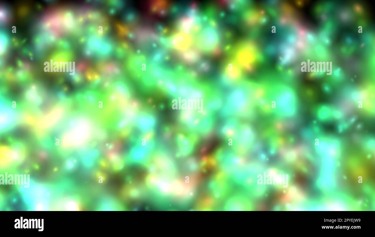 Soft blur colorful glow particle hi-res stock photography and images ...