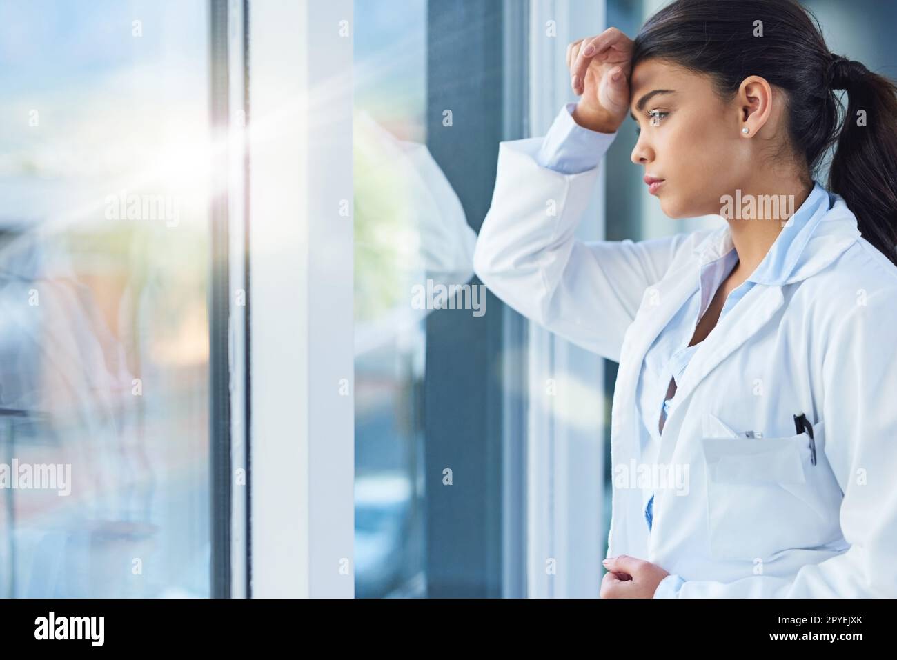 Its been a physically and emotionally challenging day. a young female ...