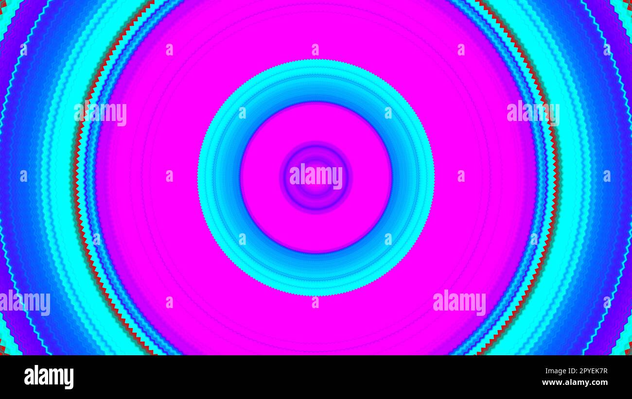 Circle radio wave background effect Stock Photo - Alamy