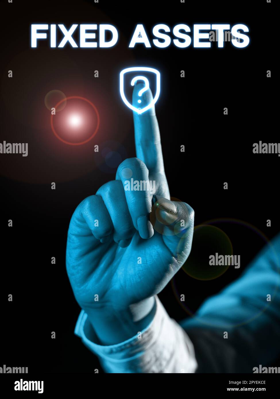Sign displaying Fixed Assets. Business idea long-term tangible piece of ...