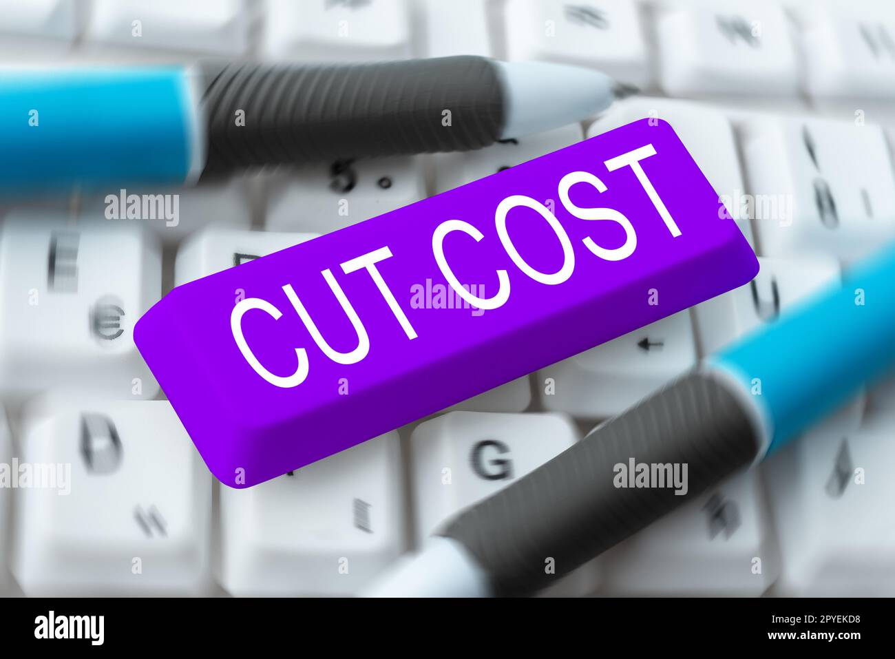 Hand writing sign Cut Cost. Business concept Measures implemented to ...
