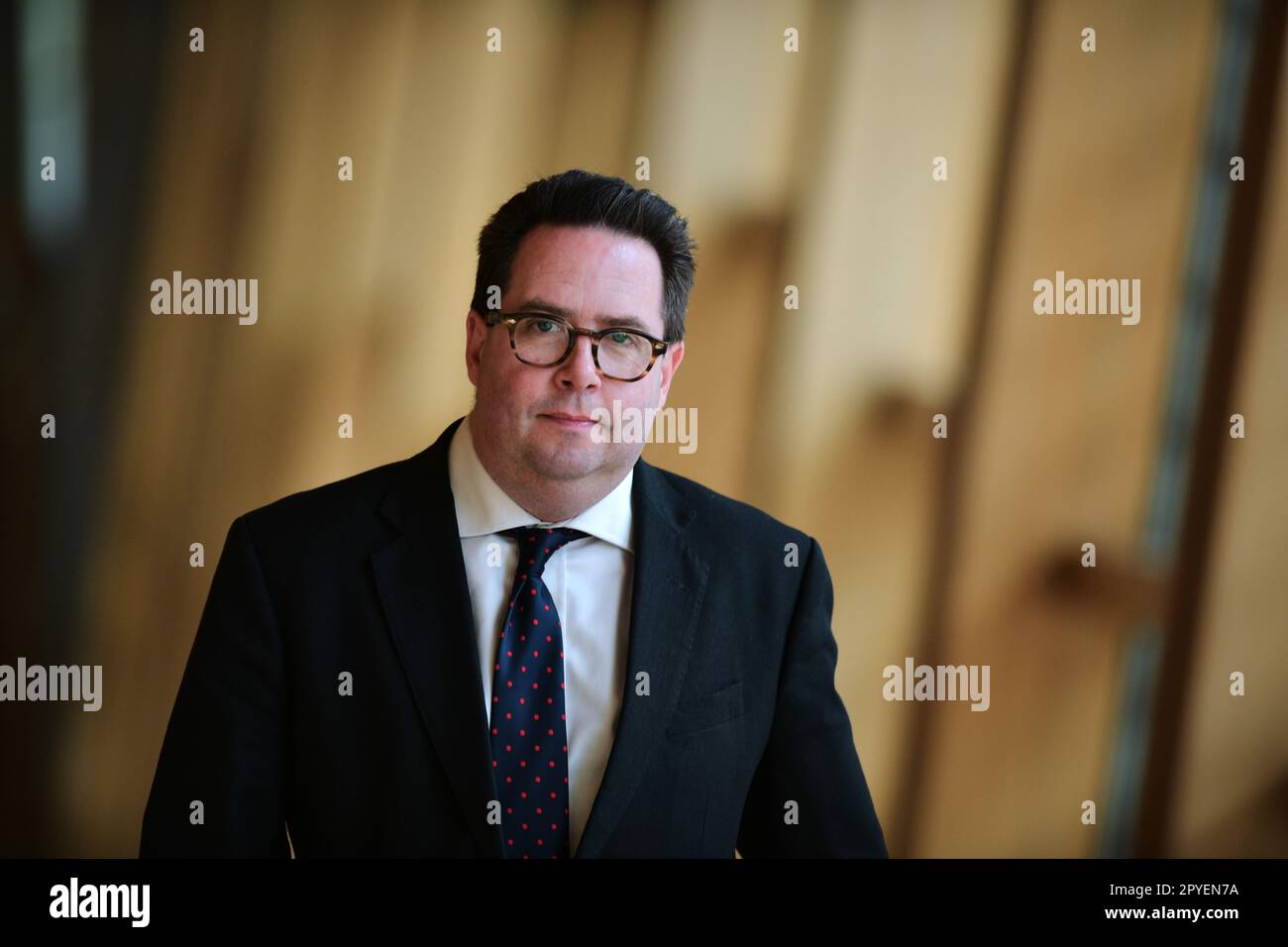 Edinburgh Scotland, UK 03 May 2023 Craig Hoy the Scottish Parliament ...