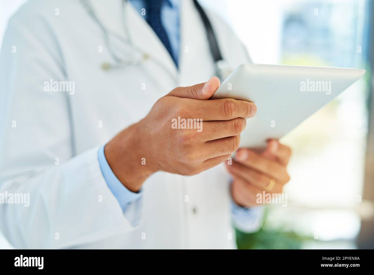Lab coat stethoscope files hi-res stock photography and images - Alamy