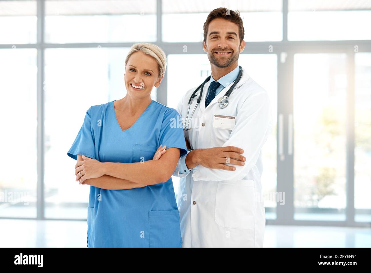 Portrait pose professional smiling uniform hi-res stock photography and ...