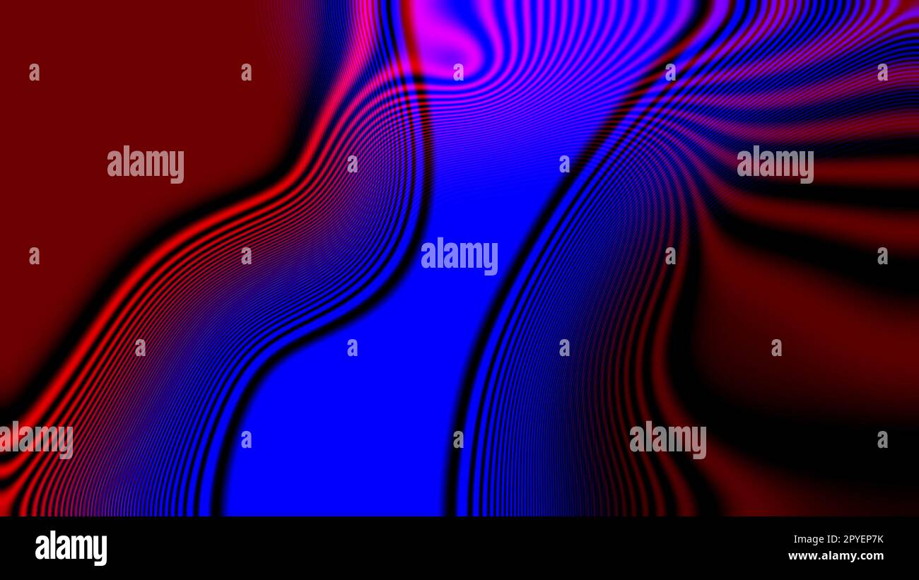Blue and red twirl contour strip zebrafy background Stock Photo - Alamy