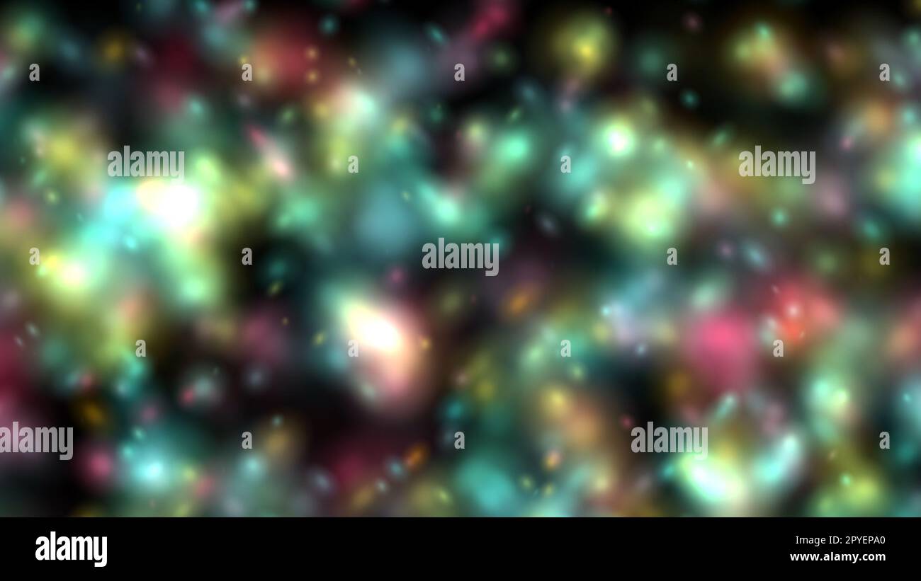 Colorful soft blur particle background. 2D layout illustration Stock ...