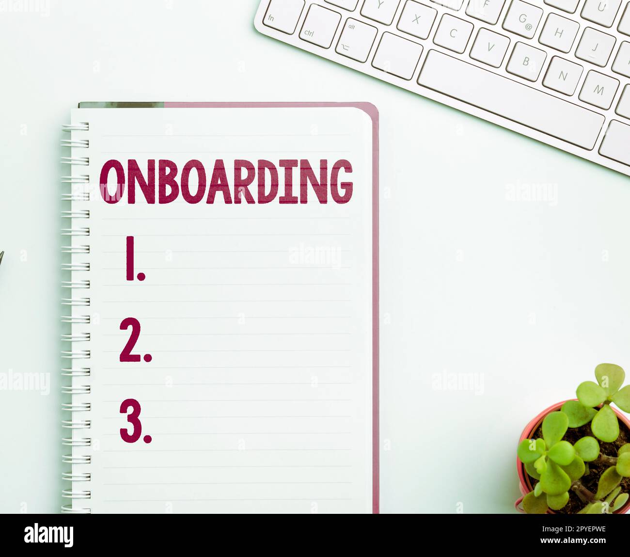 Text showing inspiration Onboarding. Word Written on Action Process of integrating a new ...