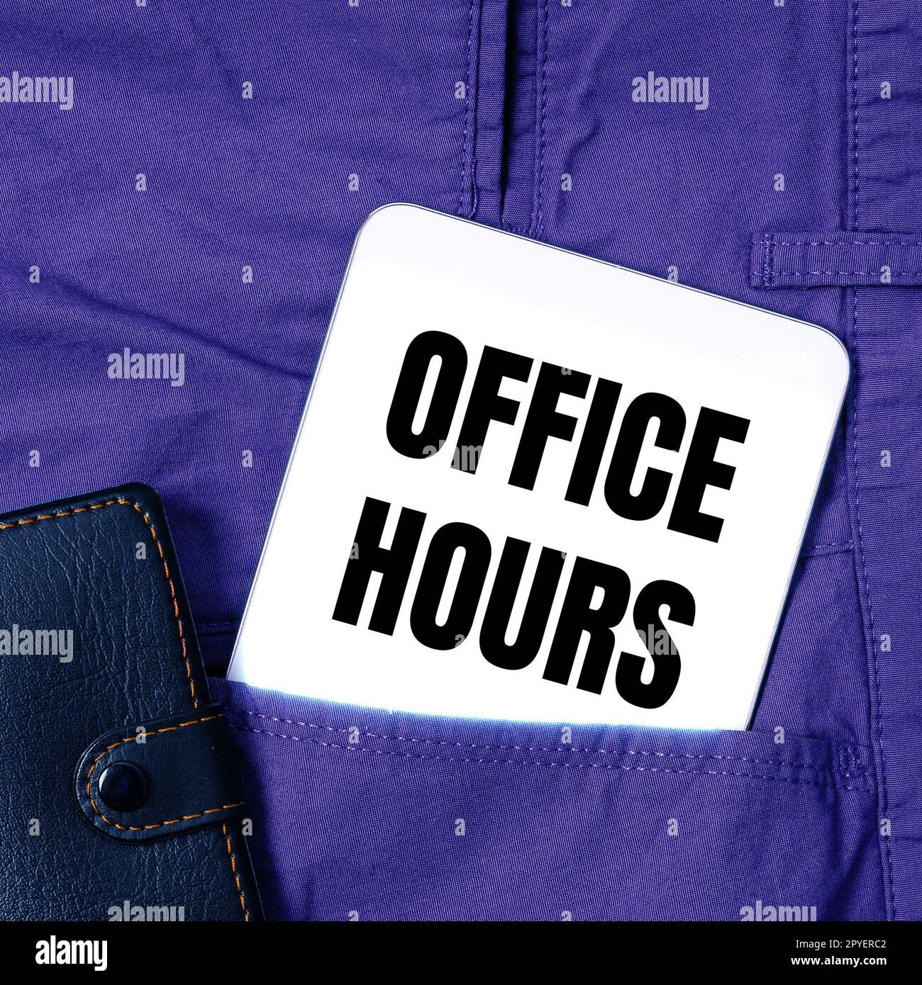 Conceptual display Office Hours. Business approach The hours which ...