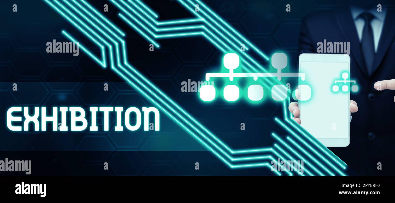 Inspiration showing sign Exhibition. Internet Concept and act of ...