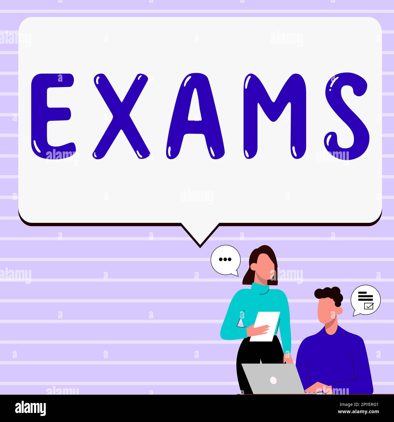 Conceptual display Exams. Business showcase test of a specified kind to ...