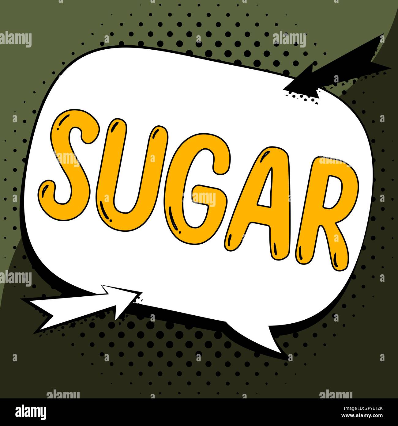 Inspiration showing sign Sugar. Word for sweet crystalline substance ...