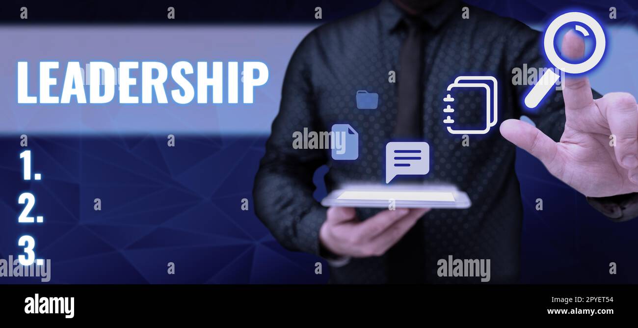 Handwriting text Leadership. Word for Ability Activity involving ...