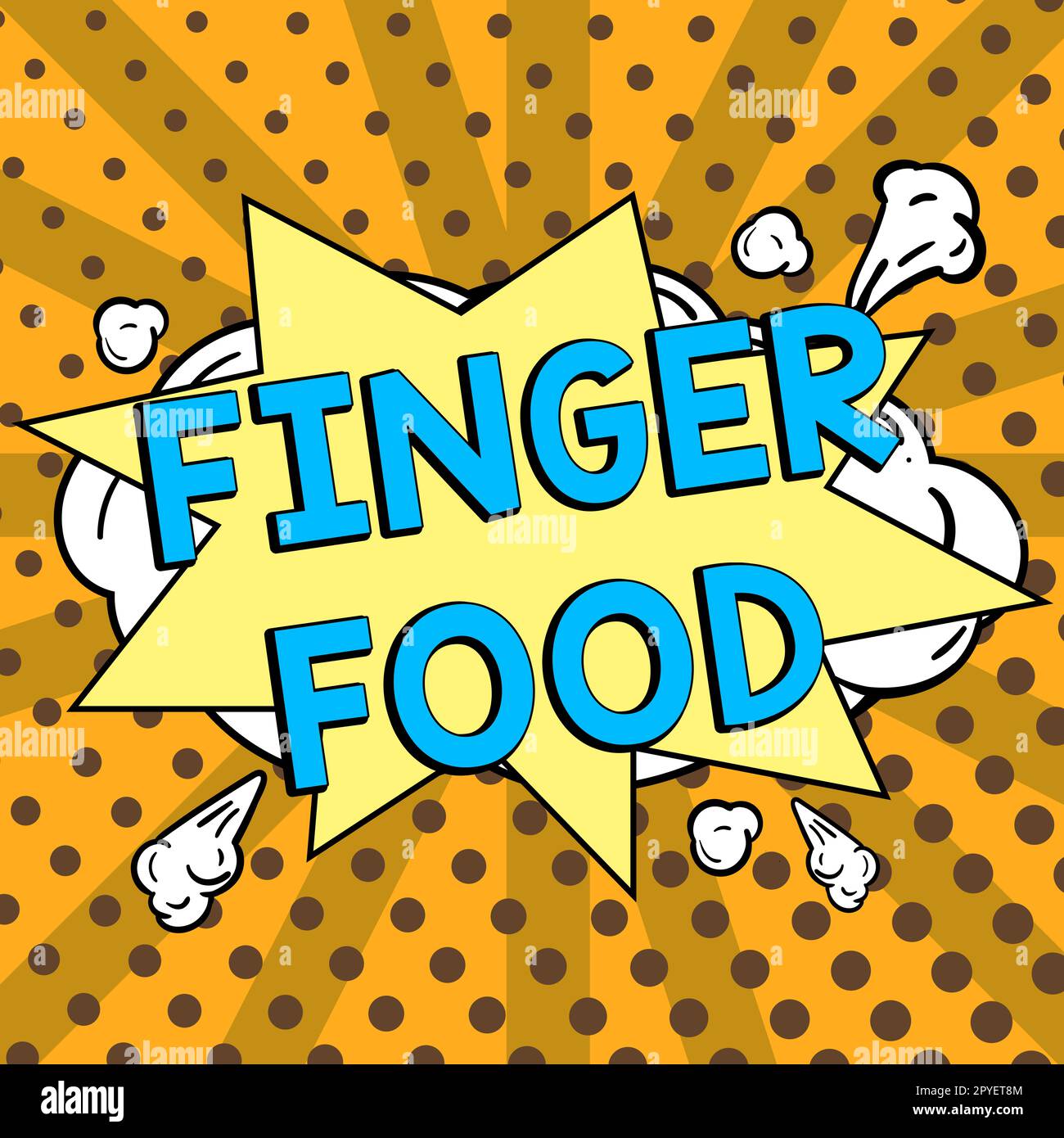 Hand writing sign Finger Food. Internet Concept products and digestives ...