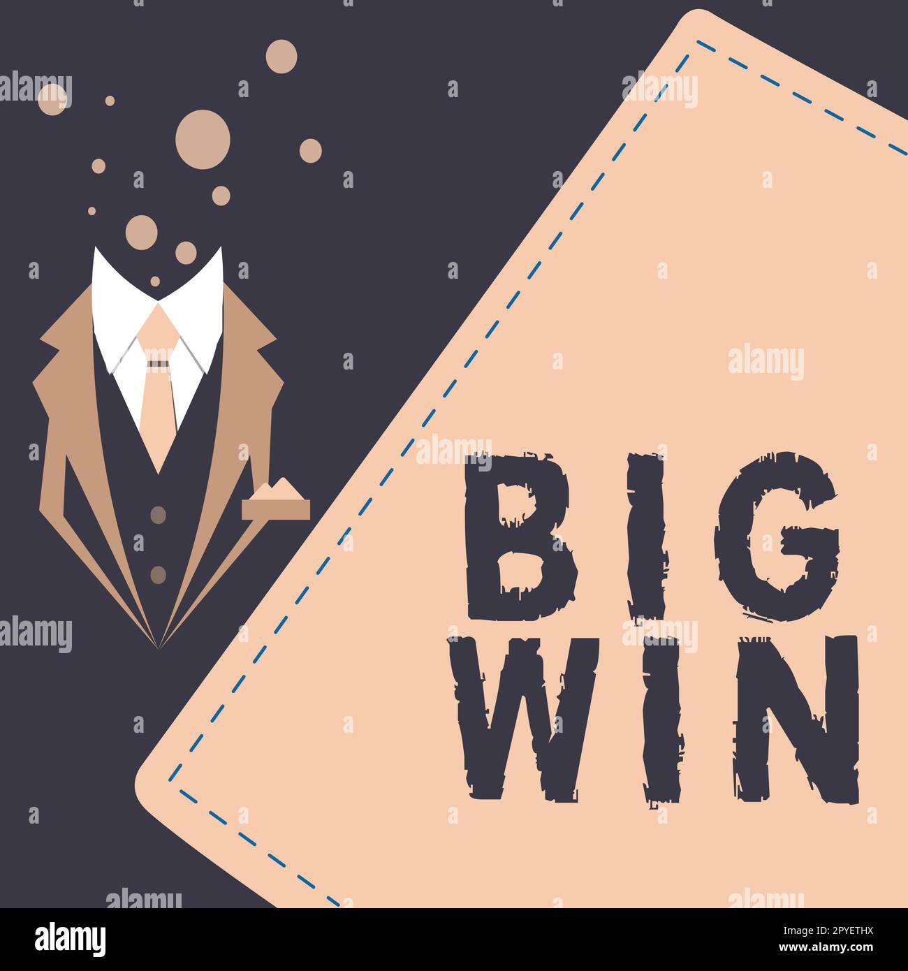 Text sign showing Big Win. Business overview having won an important ...