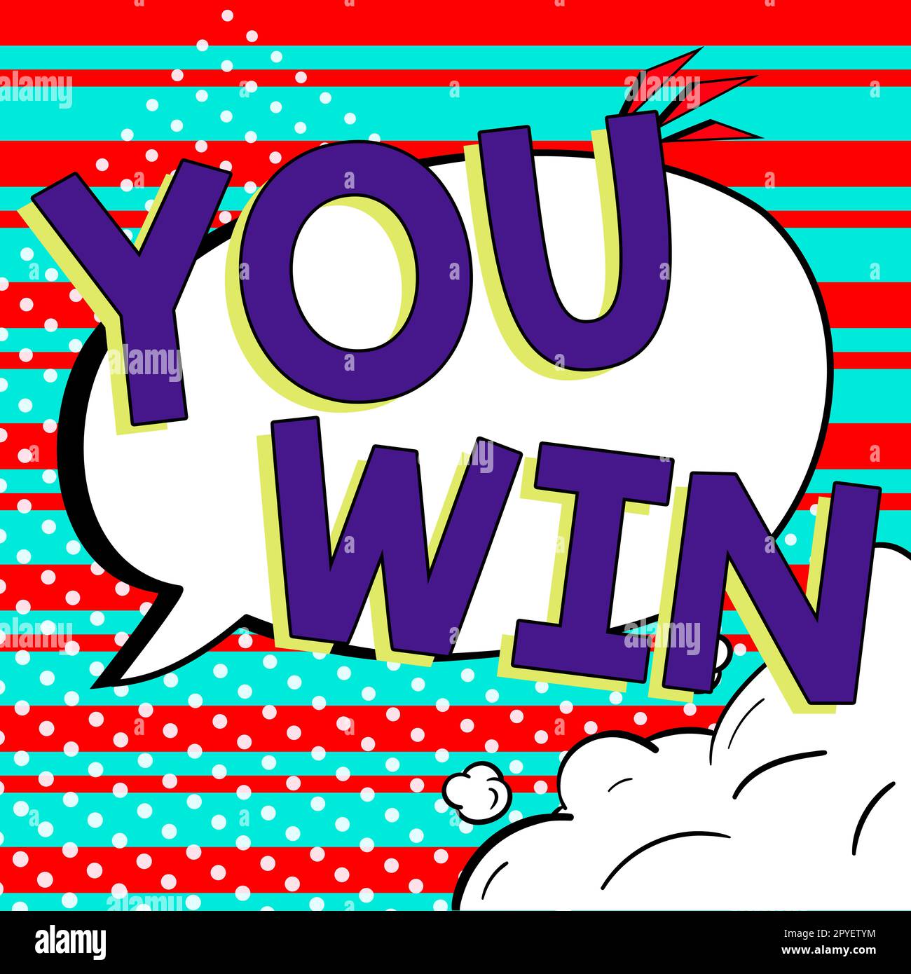 Writing displaying text You Win. Word Written on be first in school ...