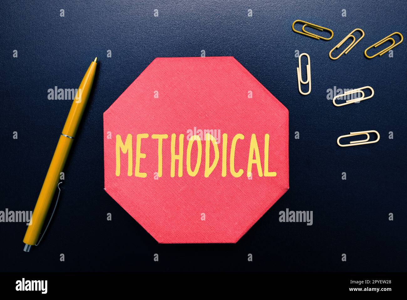 Hand writing sign Methodical. Word Written on System of Methods used in ...