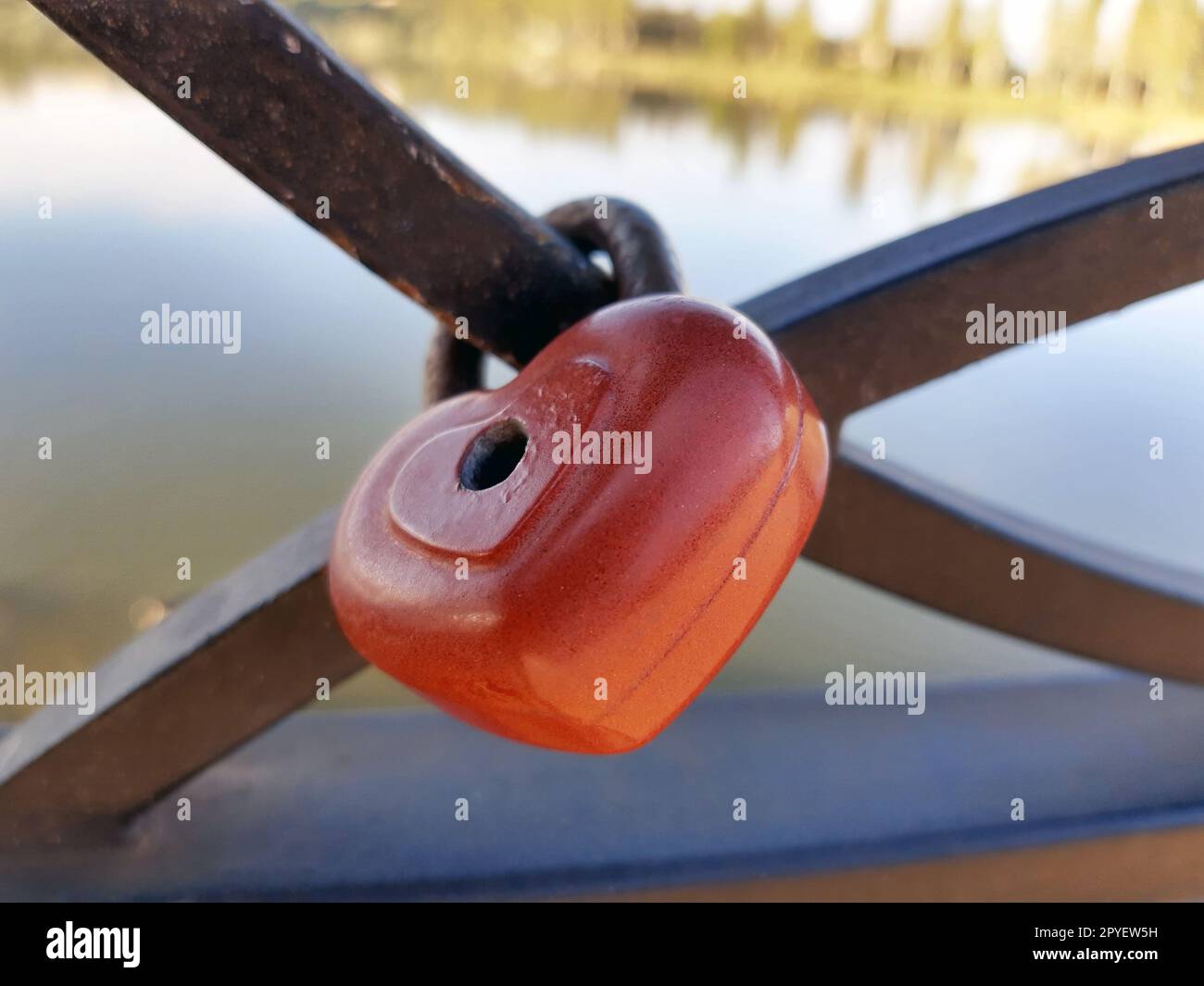 Close-up heart shaped lock Stock Photo - Alamy