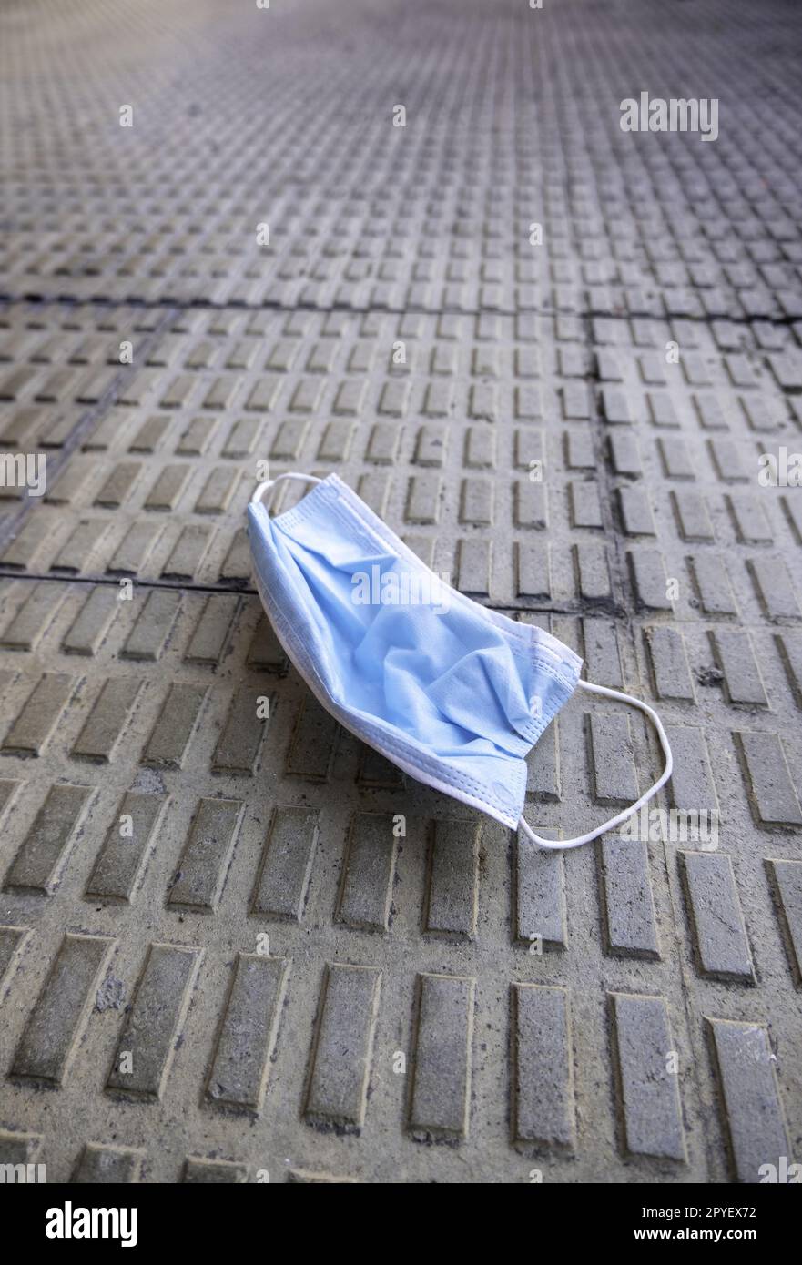 Mask thrown hi-res stock photography and images - Alamy