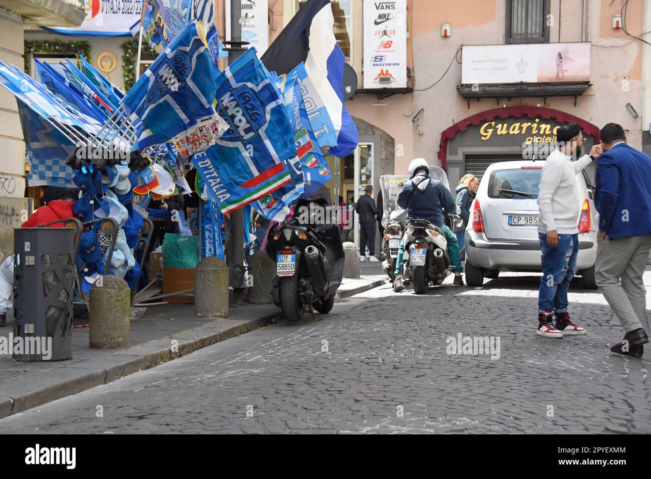 Napoli scudetto trophy hi-res stock photography and images - Alamy