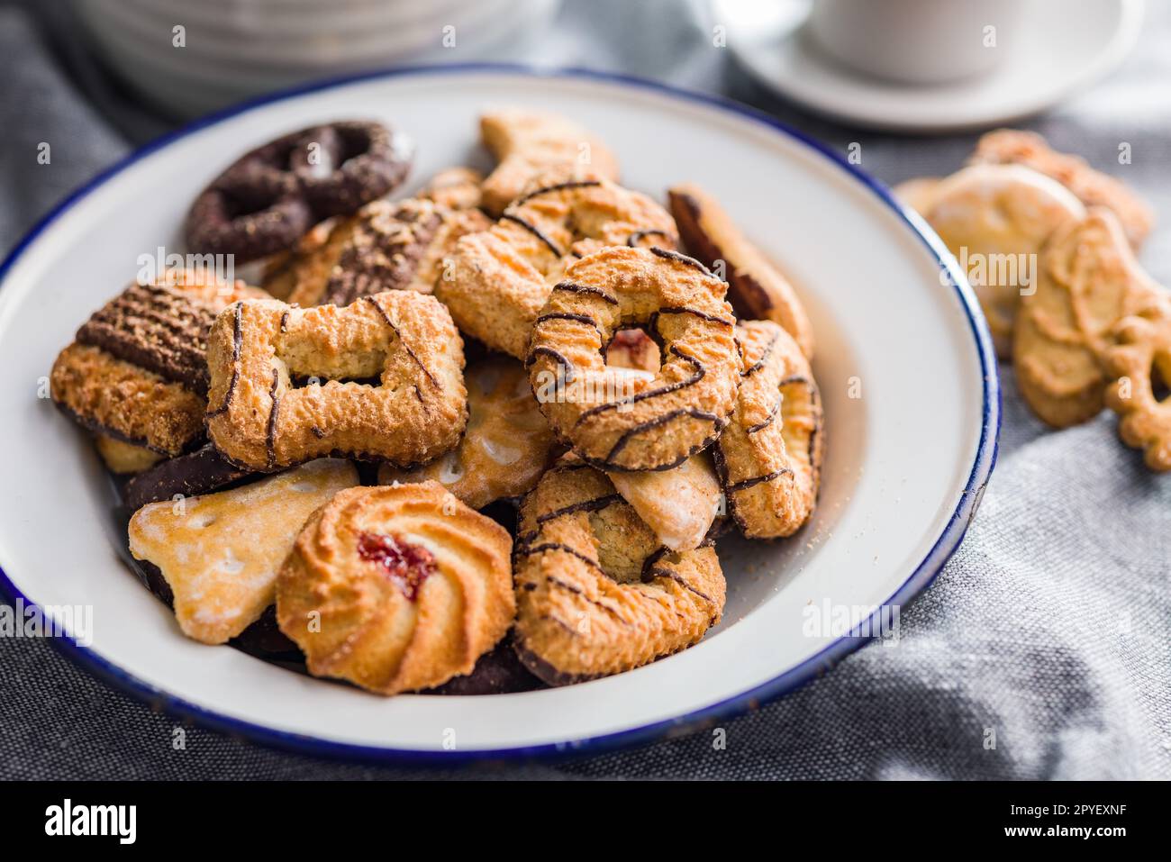 Assorted biscuits hi-res stock photography and images - Alamy