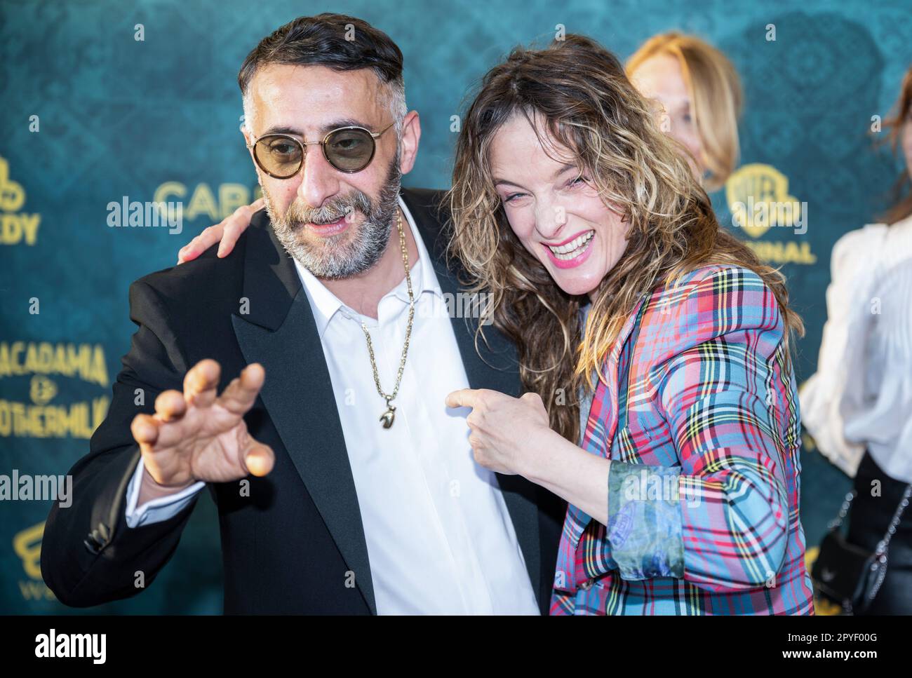 Berlin, Germany. 03rd May, 2023. Kida Ramadan (l) and Anne Ratte-Polle ...