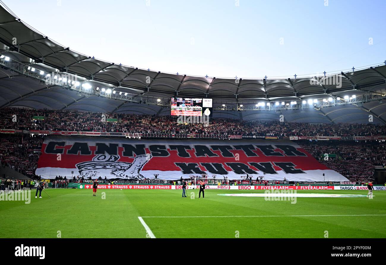 Stuttgart, Germany. 03rd May, 2023. Soccer: DFB Cup, VfB Stuttgart ...