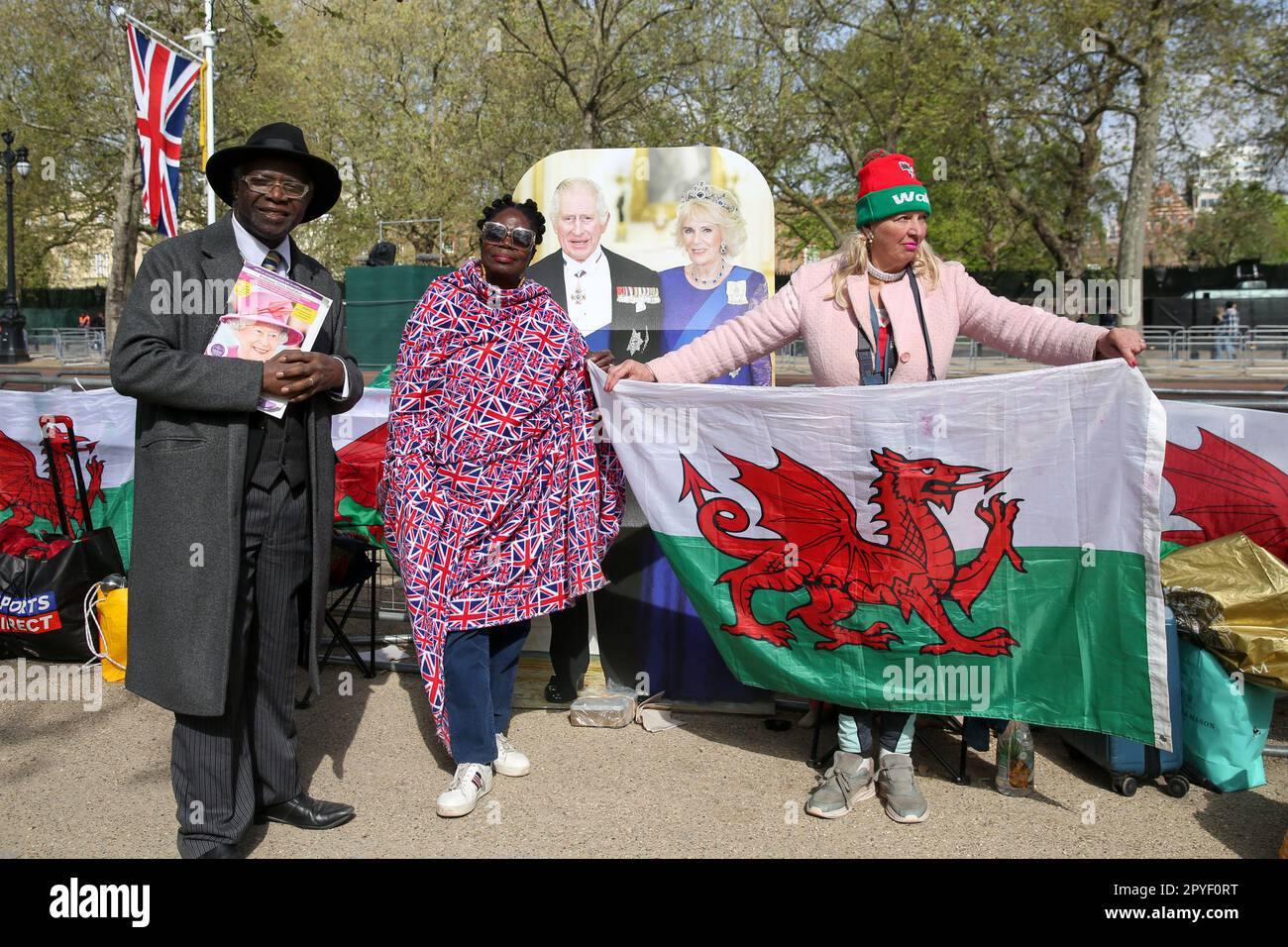 Royal fans Prof Chris Imafidon, Grace from South London and Anne from ...