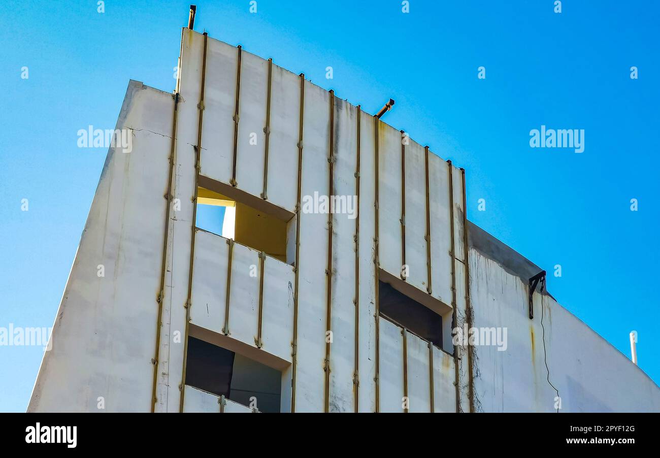 Huge gigantic construction stop building ruin in Puerto Escondido ...