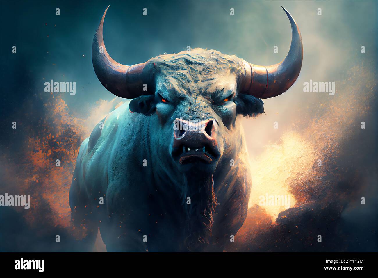 Angry Bull Wallpaper