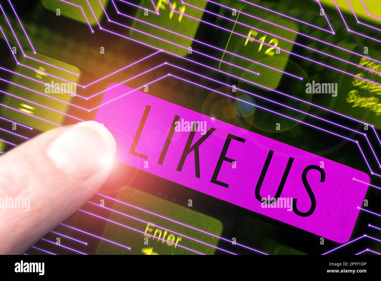 Text caption presenting Like Us. Conceptual photo Asking to follow on ... Text caption presenting Like Us. Conceptual photo Asking to follow on ...