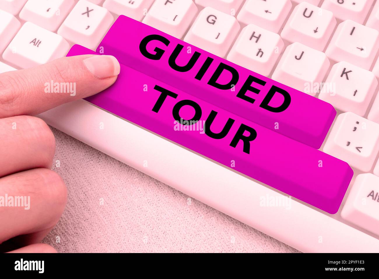 Inspiration showing sign Guided Tour. Internet Concept advice or ...
