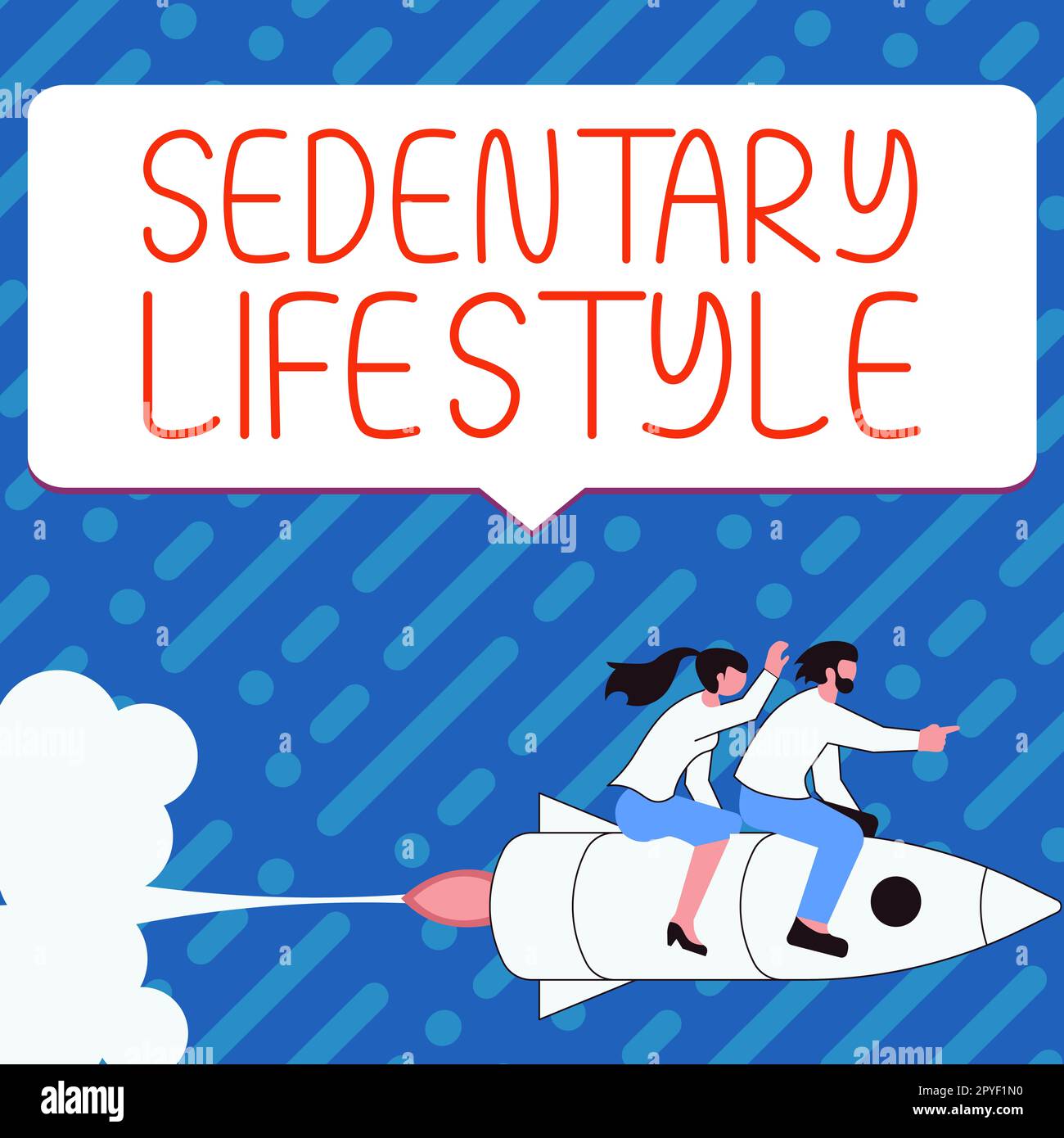 Hand writing sign Sedentary Lifestyle. Business showcase ways and means ...