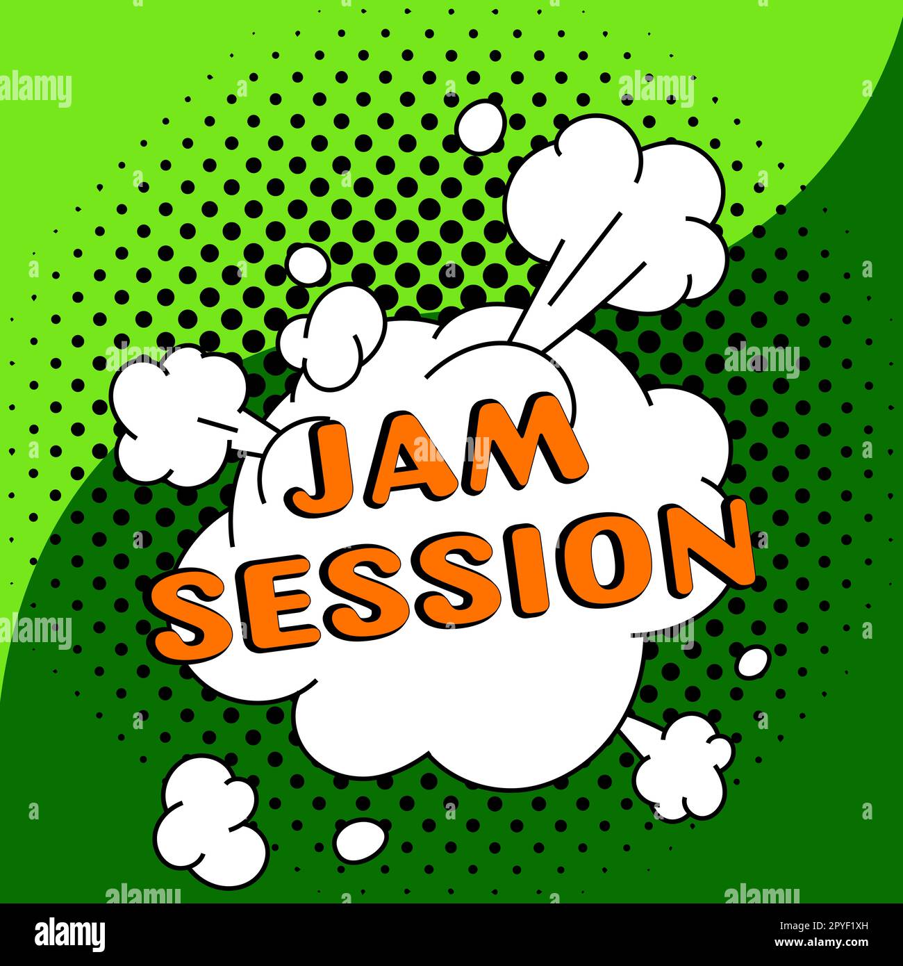 Inspiration showing sign Jam Session. Conceptual photo impromptu ...