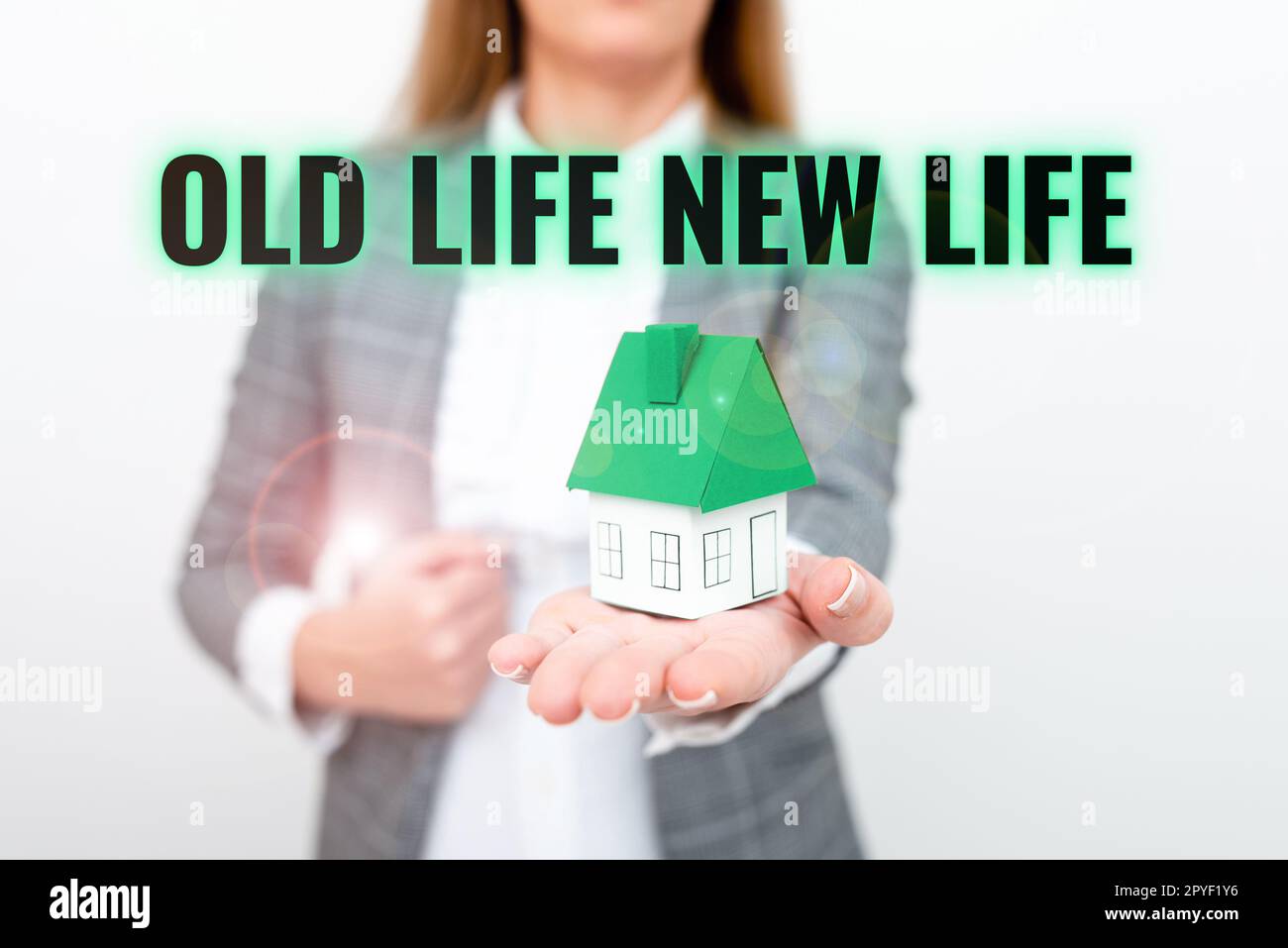Handwriting text Old Life New Life. Business idea reformulate personal ...