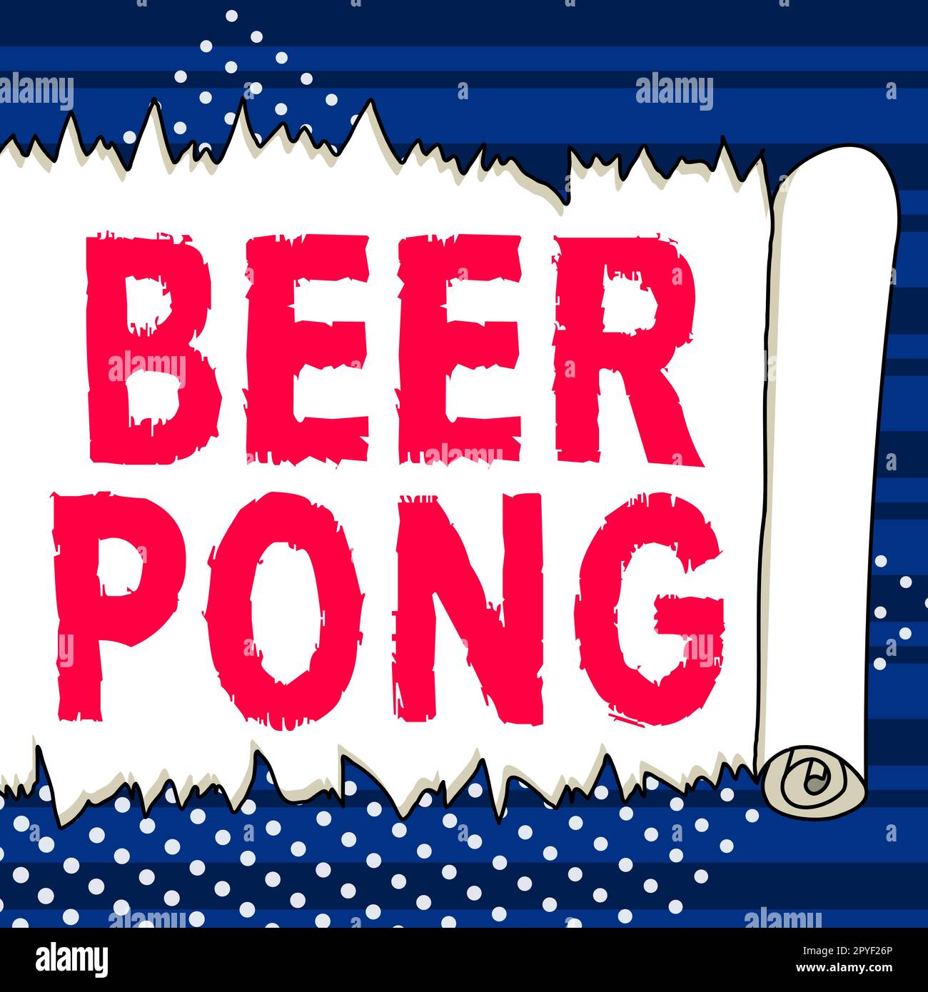 Writing displaying text Beer Pong. Concept meaning a game with a set of ...