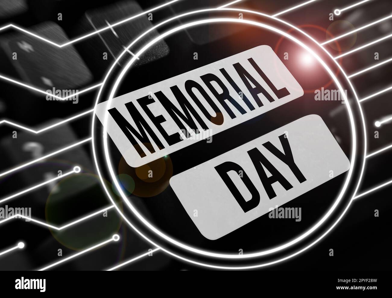 Inspiration showing sign Memorial Day. Business overview To honor and ...