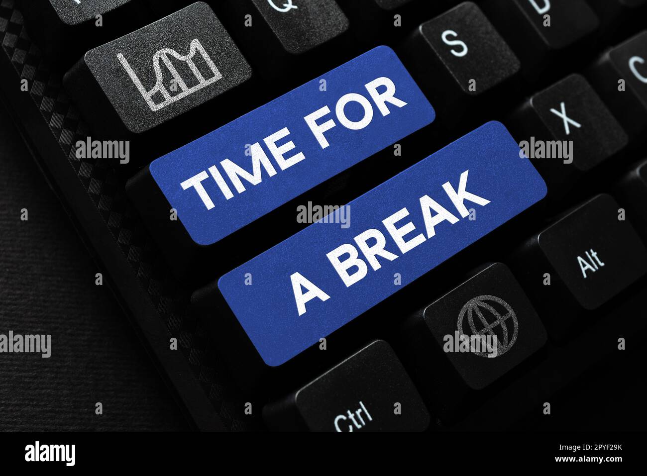 Time break hi-res stock photography and images - Alamy