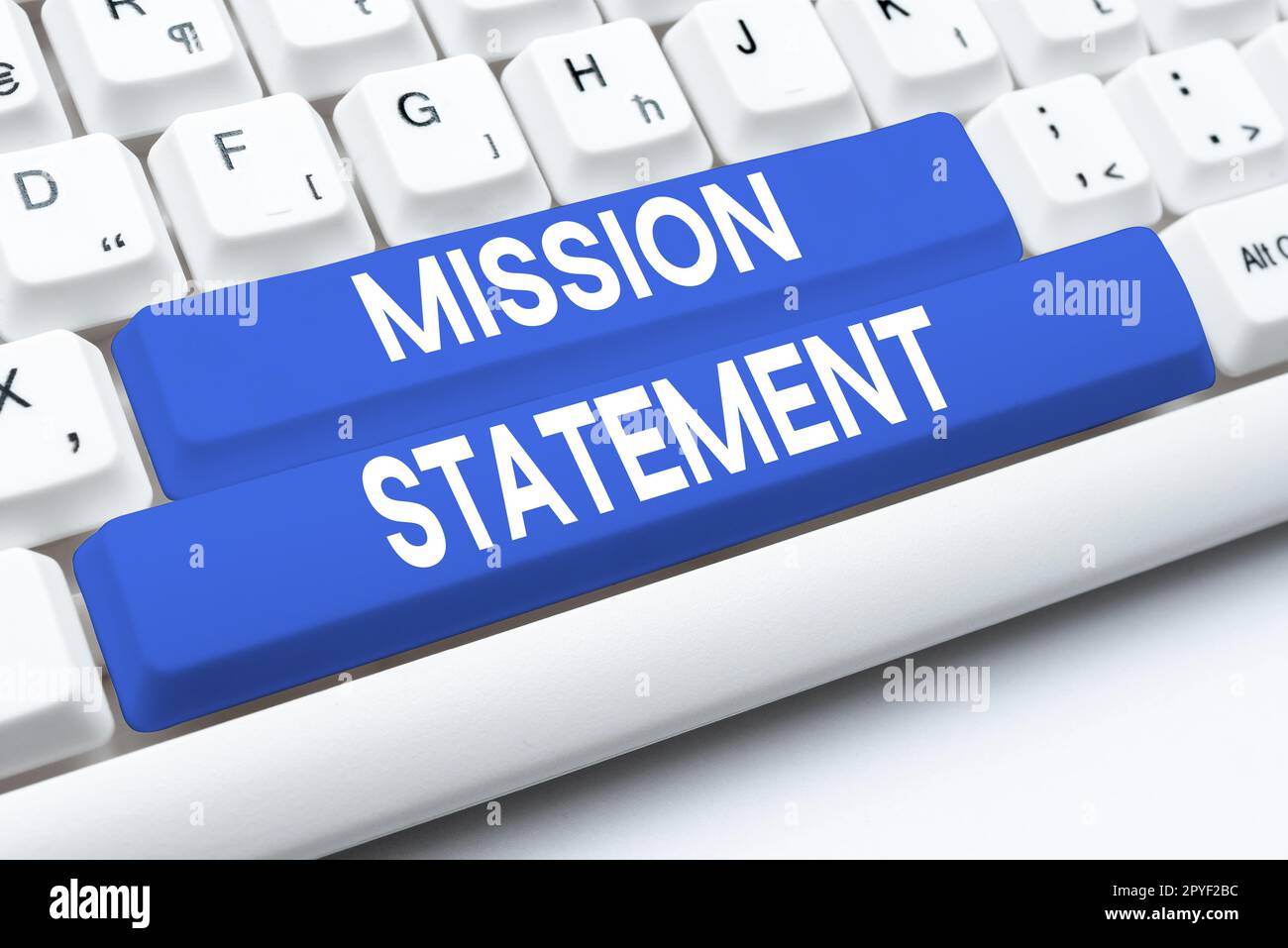 Sign displaying Mission Statement. Business overview Formal summary of ...