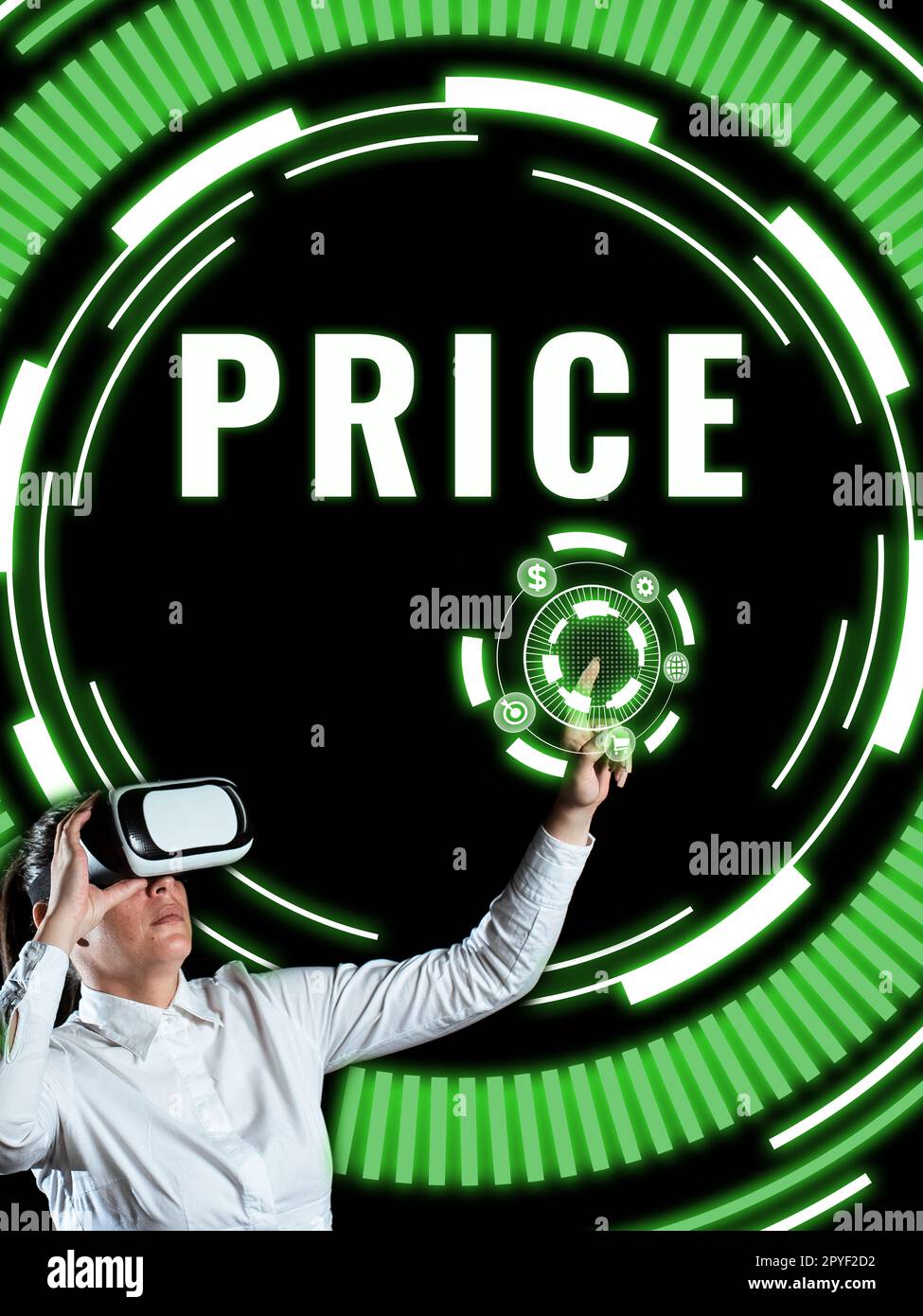 Hand writing sign Price. Internet Concept the amount of money expected ...