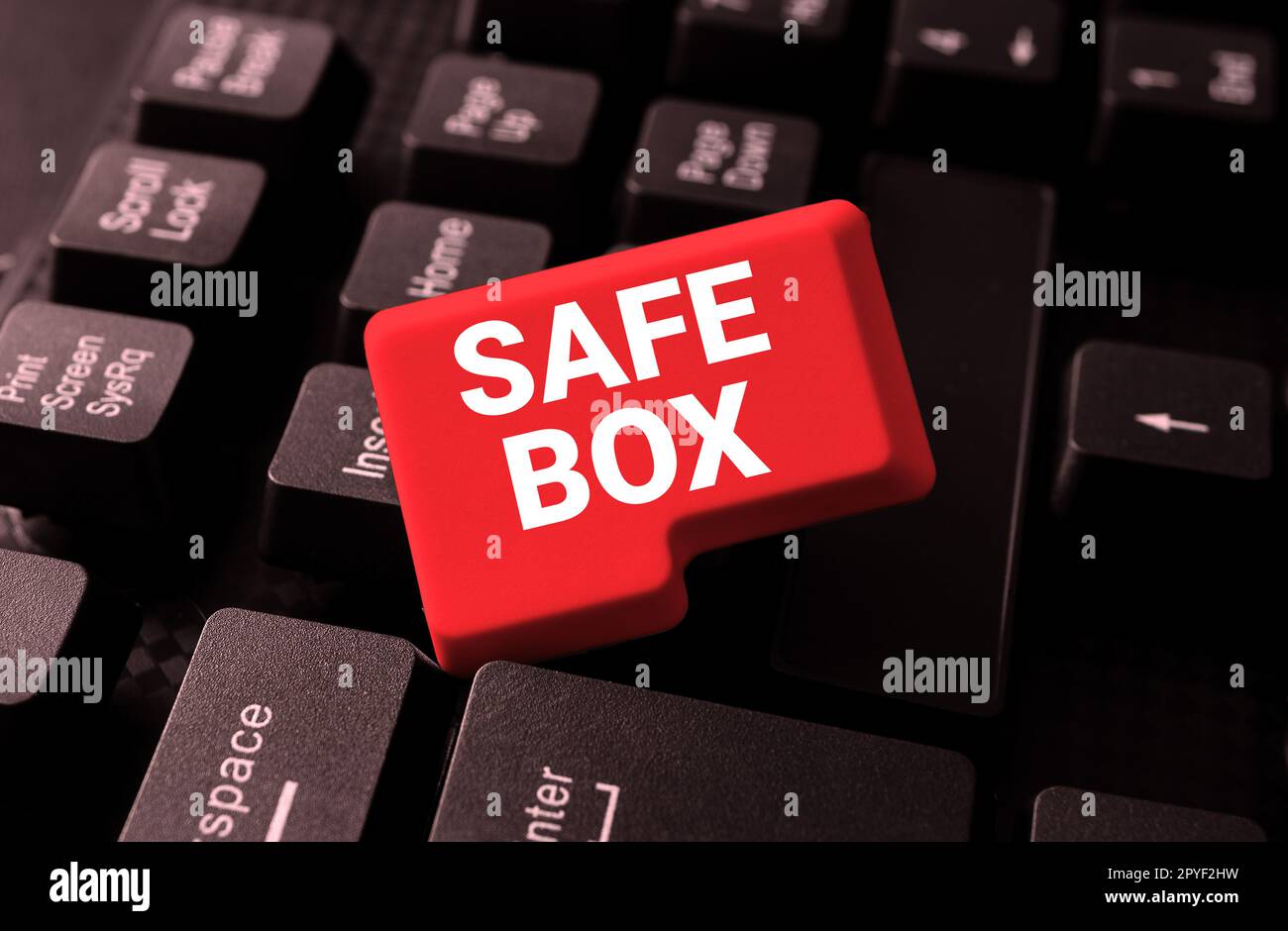 Handwriting text Safe Box. Business showcase A small structure where ...