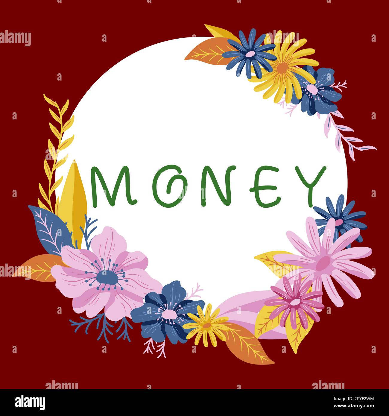 Sign displaying Money. Conceptual photo a current medium of exchange in ...