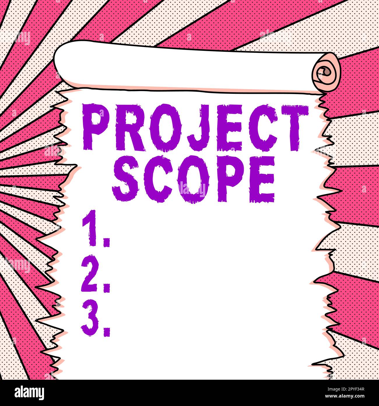 Inspiration showing sign Project Scope. Business approach evaluation of ...