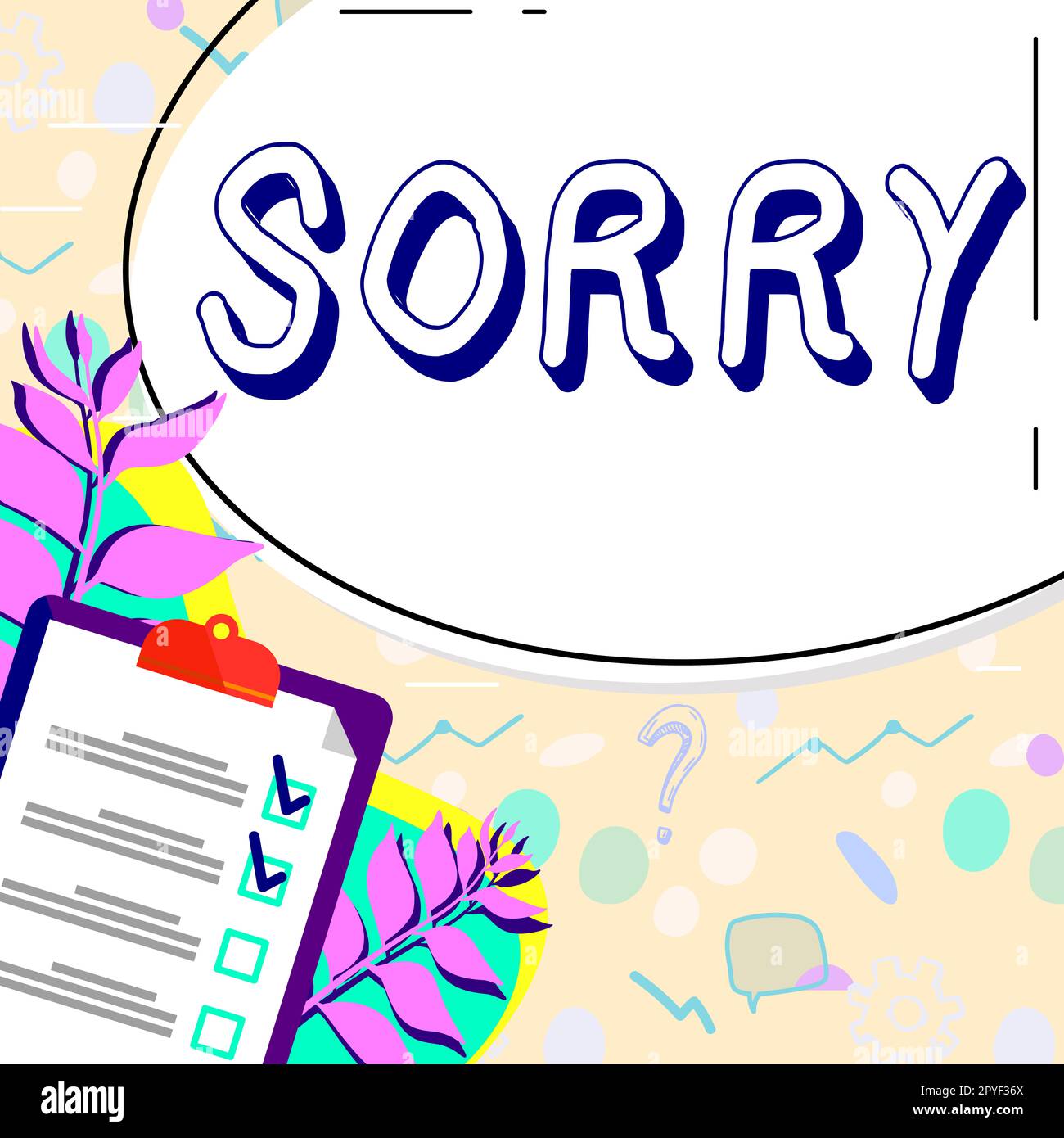 Sorry smiley hi-res stock photography and images - Alamy