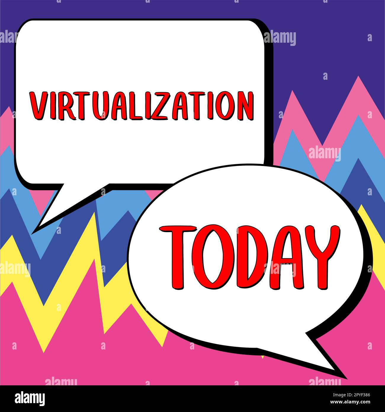 Text Showing Inspiration Virtualization Word Written On Application Of Virtual Environment To