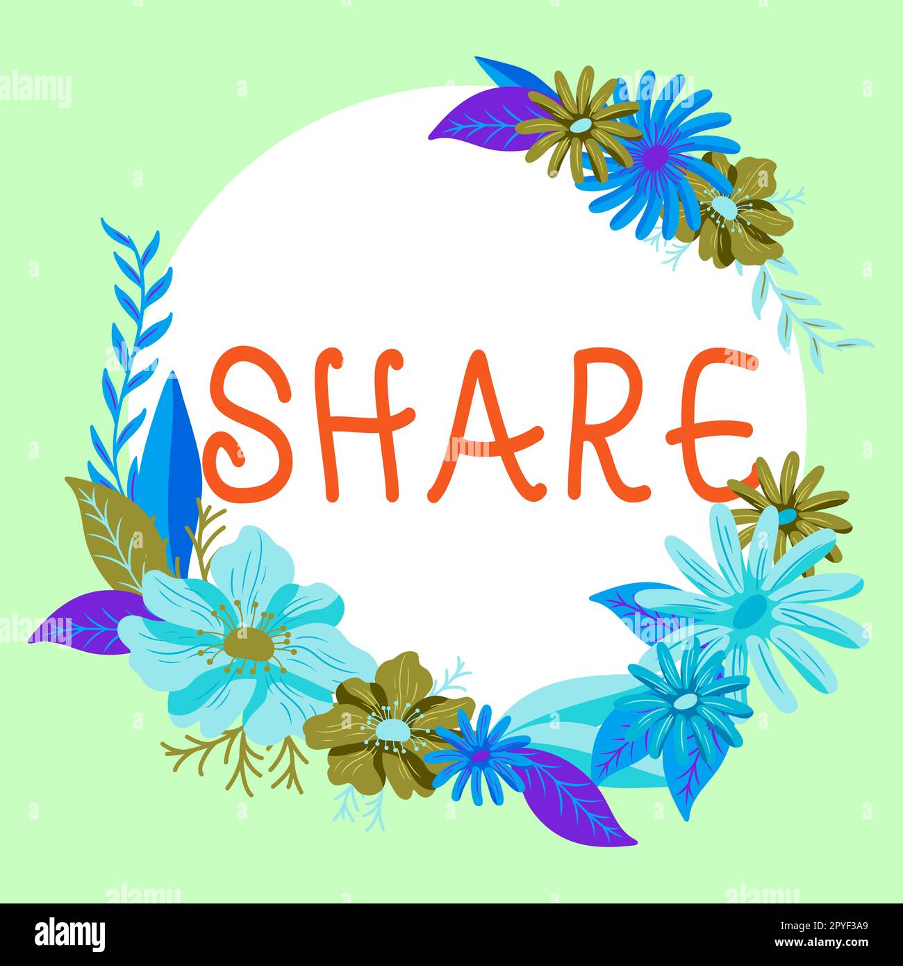 Inspiration showing sign Share. Conceptual photo part or portion larger ...