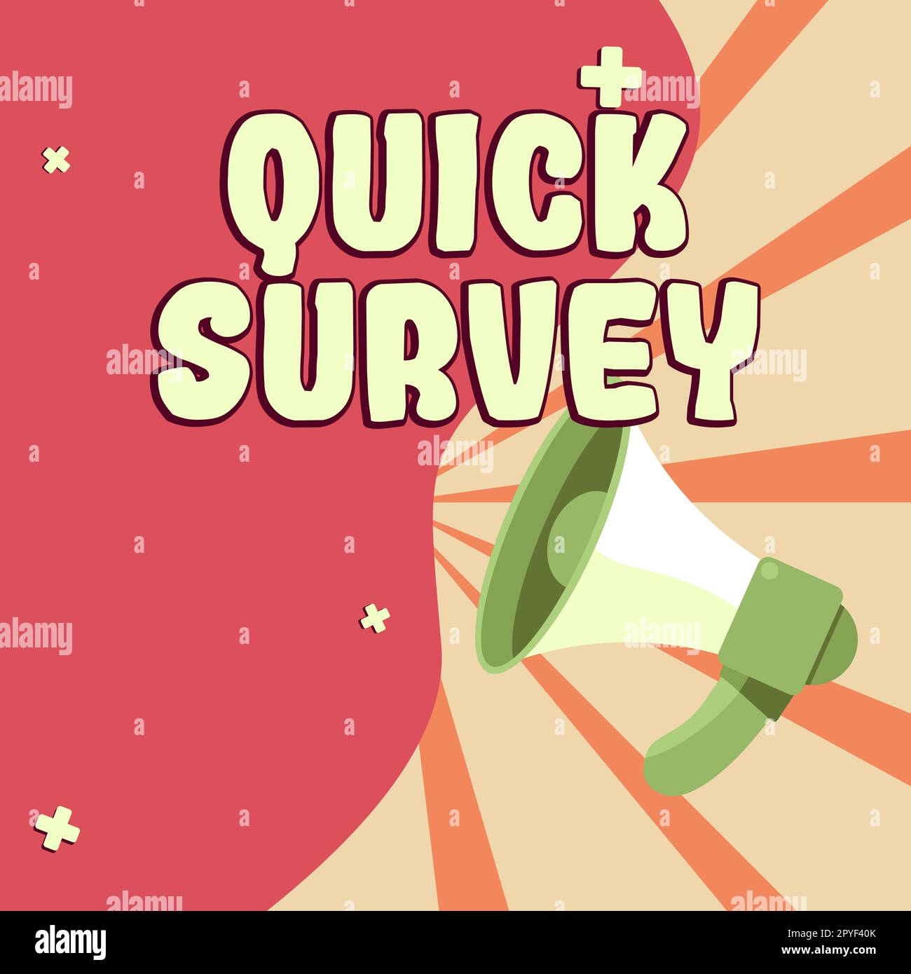 Conceptual caption Quick Survey. Business showcase Conduct fast check ...