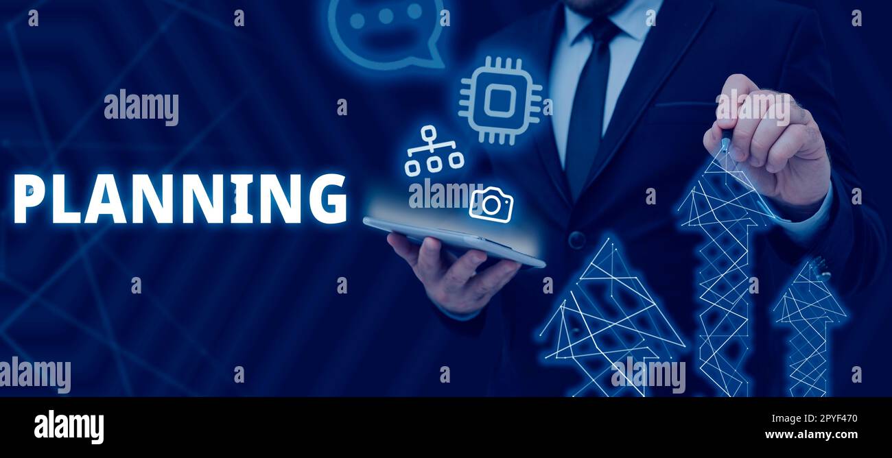 Conceptual display Planning. Concept meaning process of thinking about ...