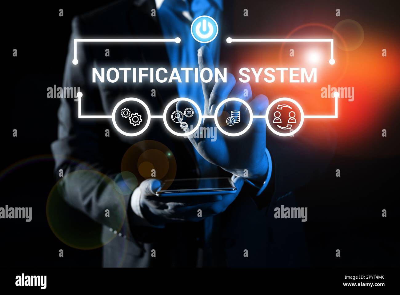 Inspiration showing sign Notification System. Business idea Do not ...